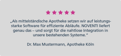 NOVENTI Über uns – Ihr Partner für Apotheken | NOVENTI Shop